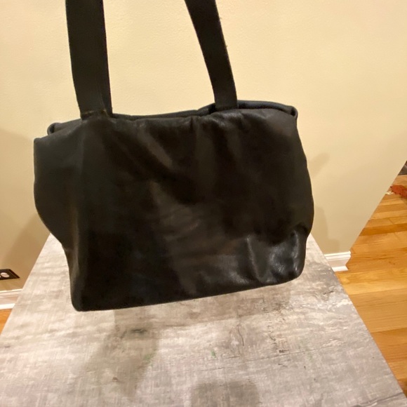 Ann Taylor | Bags | Vintage Ann Taylor Black Mini Tote Satchel Bag ...